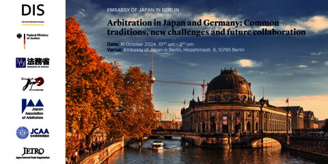 German Arbitration Institute (DIS): Arbitration in Japan and Germany ...
